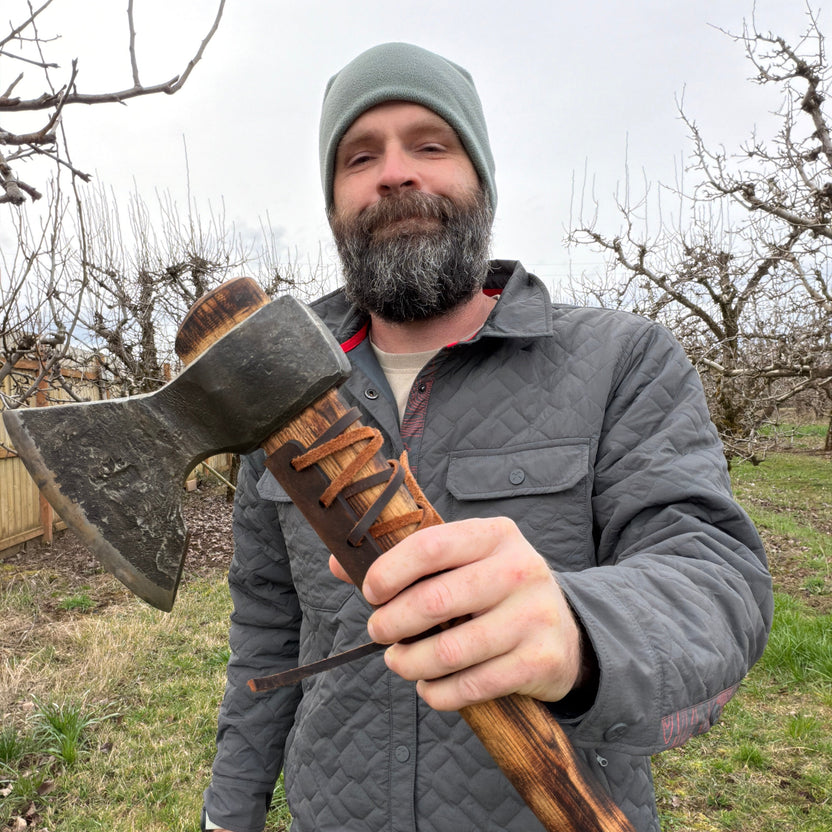 Jordan Jonas Taiga Axes - Hand Forged Evenki Survival Axes Ontario ...